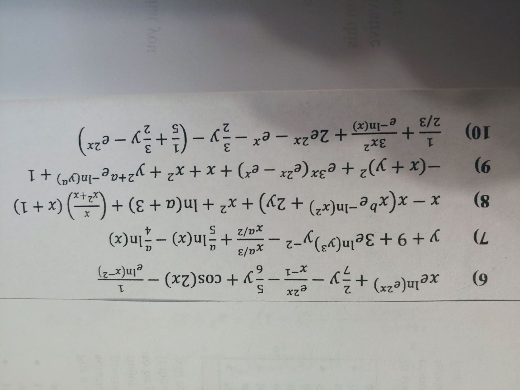 Solved PART I. Working with Exponents, Combining Like Terms, | Chegg.com