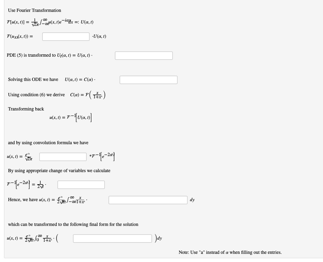 Solved (25 pts) Use The method of images and Fourier | Chegg.com