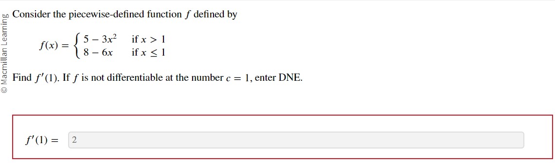 Solved Consider the piecewise-defined function f defined by | Chegg.com