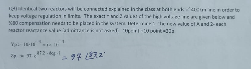 Solved Q3) Identical two reactors will be connected | Chegg.com