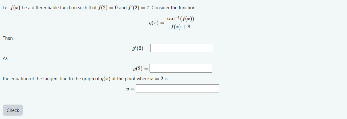 Solved Let f(x) be a differentiable function such that | Chegg.com