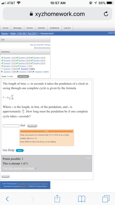 Algebra Archive | October 23, 2017 | Chegg.com