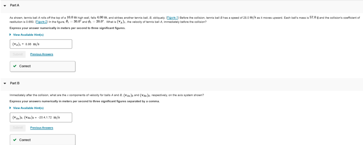 Solved When an oblique impact occurs between two smooth | Chegg.com