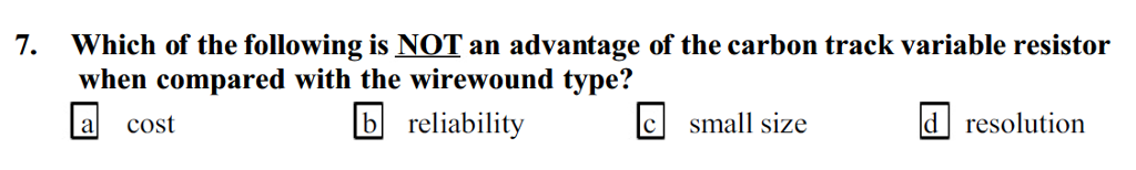 Solved 7. Which of the following is NOT an advantage of the | Chegg.com