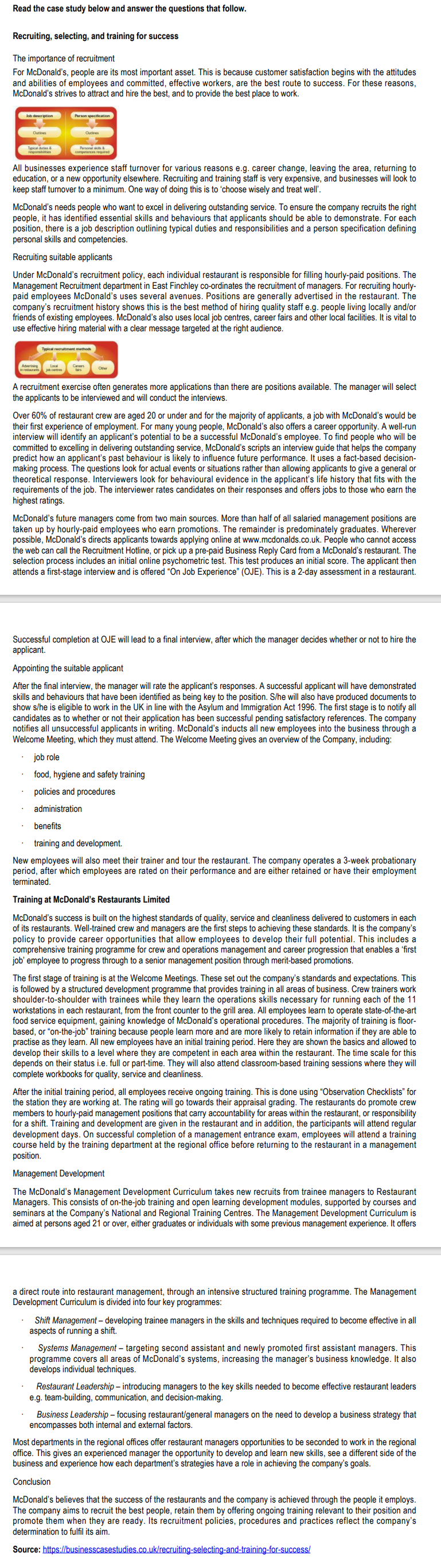 Solved To educate your management on various challenges | Chegg.com