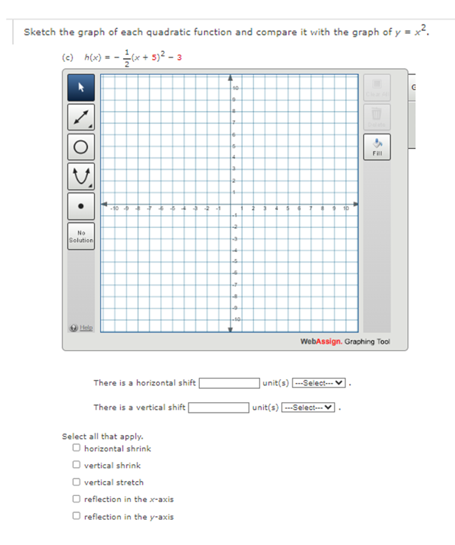 Solved Sketch the graph of each quadratic function and | Chegg.com