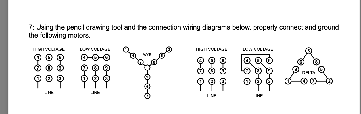 7: Using the pencil drawing tool and the connection | Chegg.com