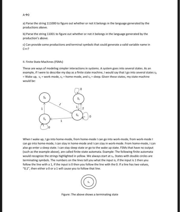 Solved CSS-7 Lab 11: More on Languages and Turing Machines | Chegg.com