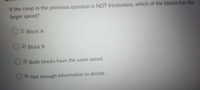 Solved The figure shows two blocks, A and B, that are | Chegg.com