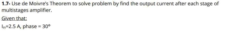 Solved Solve Task (1.7) using the data shown with clear | Chegg.com