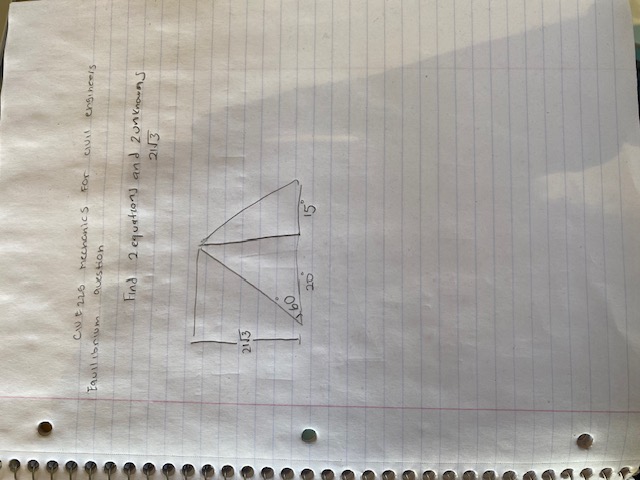 Cive 225 mechanics for civil engineers Equilioniom | Chegg.com