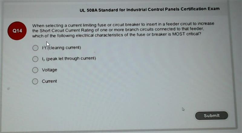 UL 508A Standard for Industrial Control Panels | Chegg.com