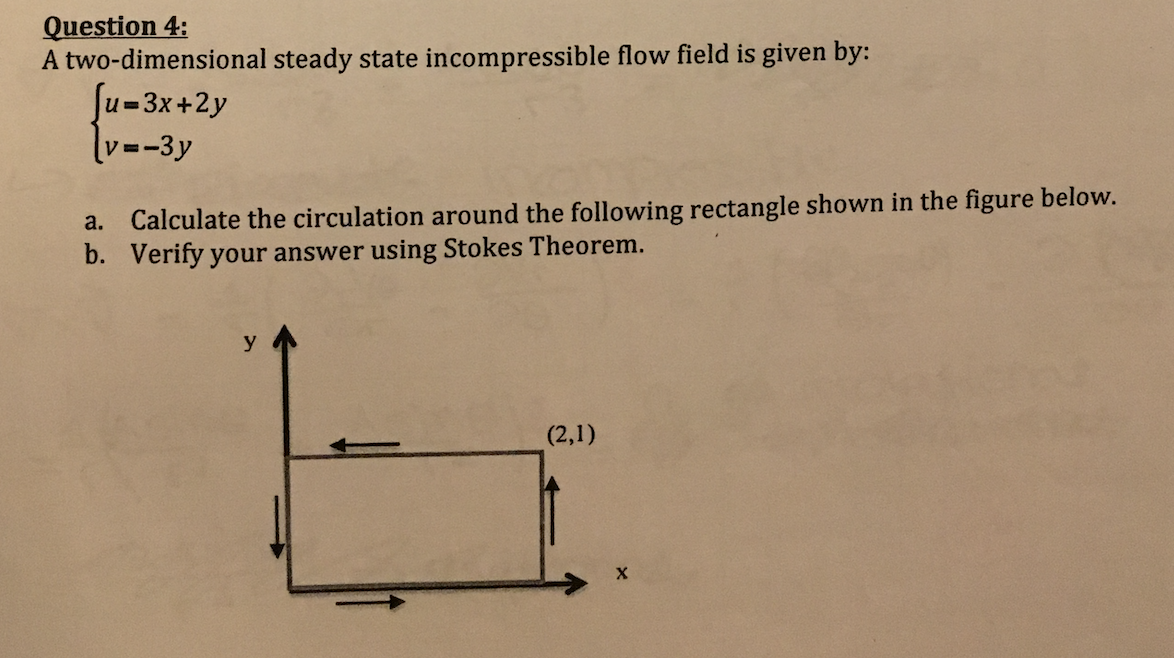 Solved Question 4: A two-dimensional steady state | Chegg.com