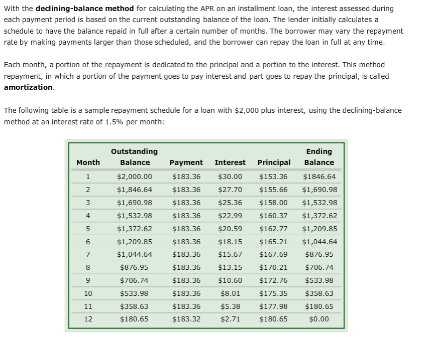 Solved With the declining-balance method for calculating the | Chegg.com
