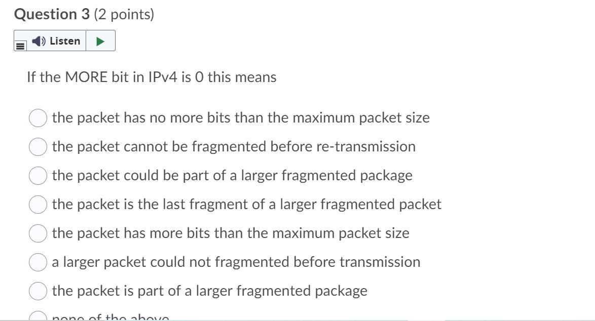 Solved In 802.11 the Distributed Coordination Function has 3 | Chegg.com