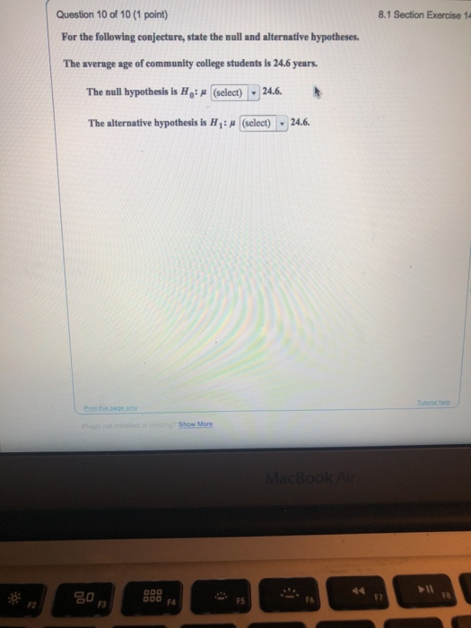 Solved Question 5 of 10 (1 point) Using the z table (Table | Chegg.com