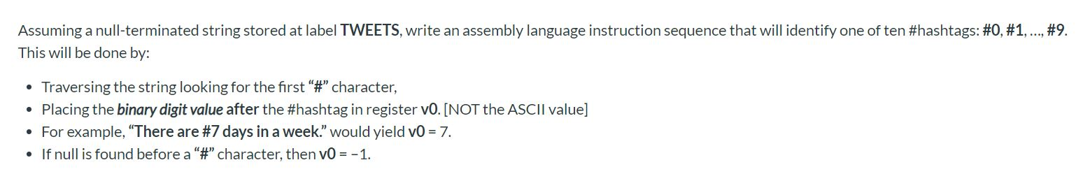 Solved Assuming a null-terminated string stored at label | Chegg.com