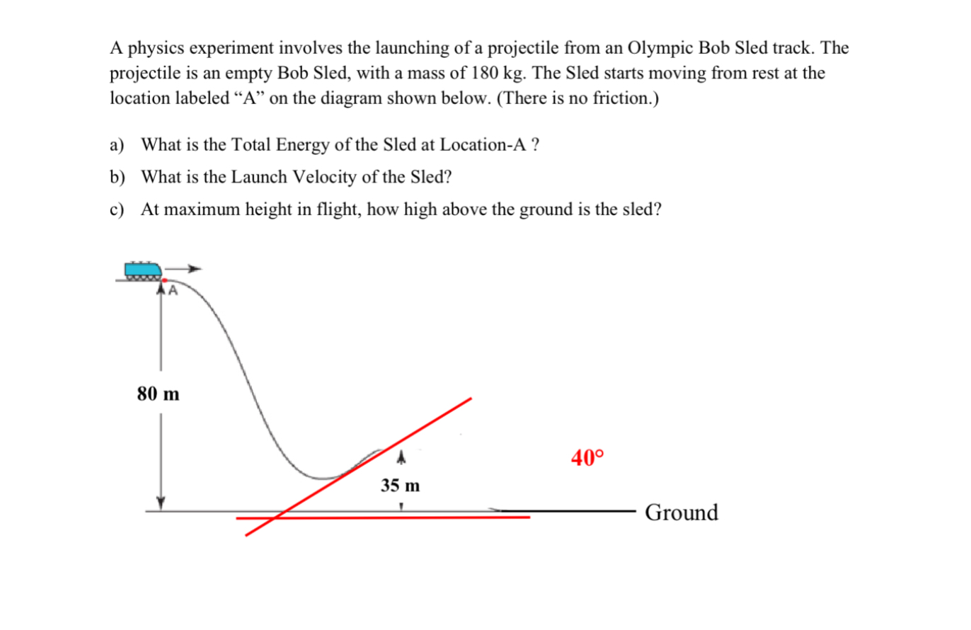 Solved A physics experiment involves the launching of a | Chegg.com