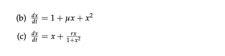 Solved Problem 3: For each of the following ODEs, classify | Chegg.com