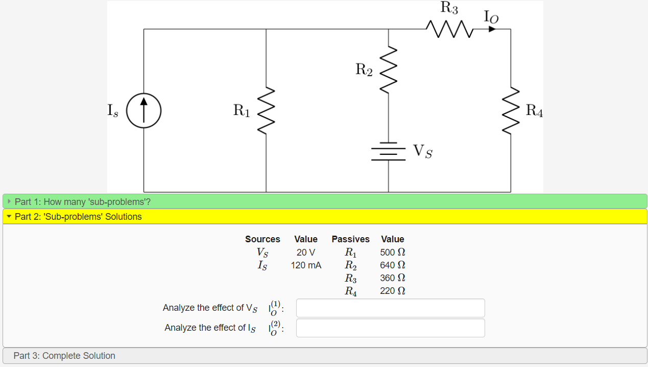 Solved Part 1: How many 'sub-problems'? - Part 2: | Chegg.com