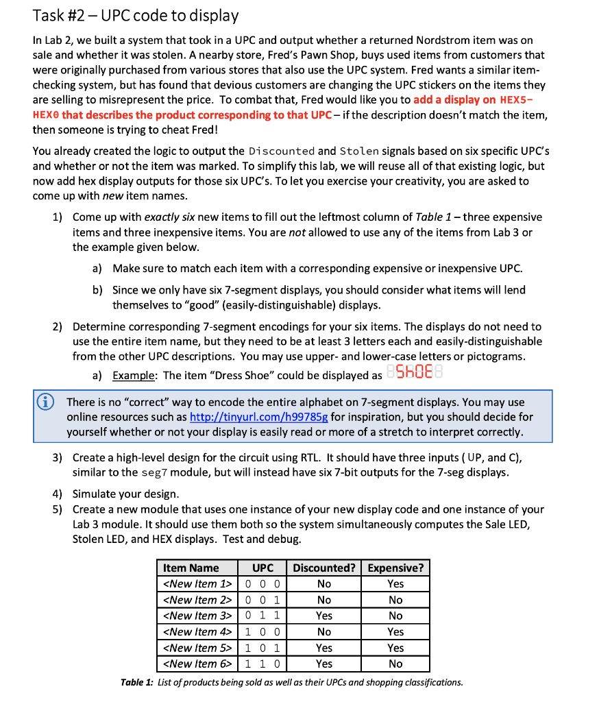 Lab Objectives Implementing designs directly in | Chegg.com