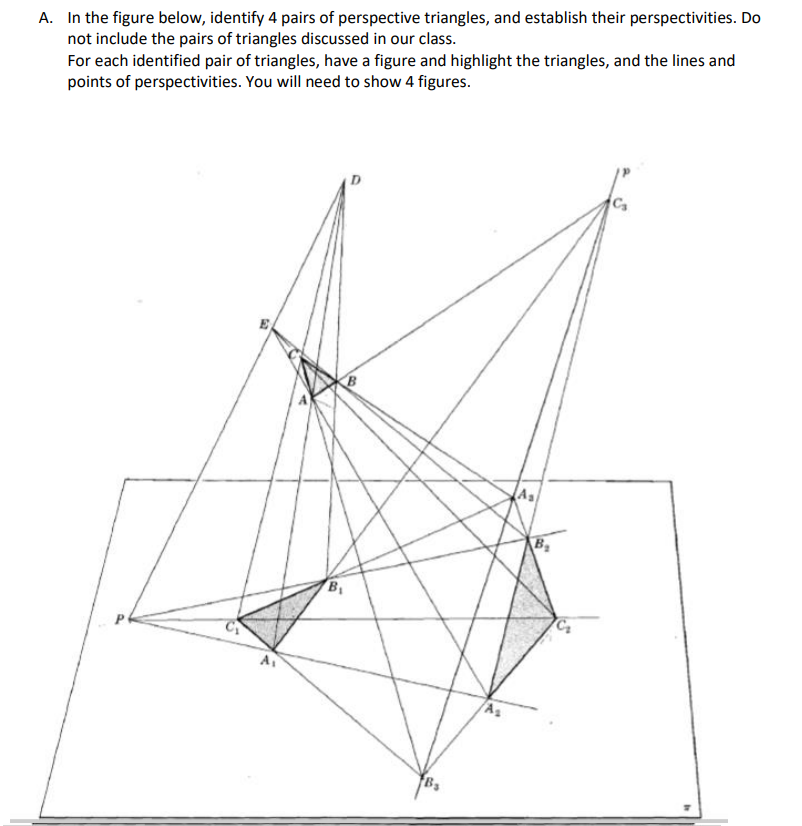 Solved A. In the figure below, identify 4 pairs of | Chegg.com