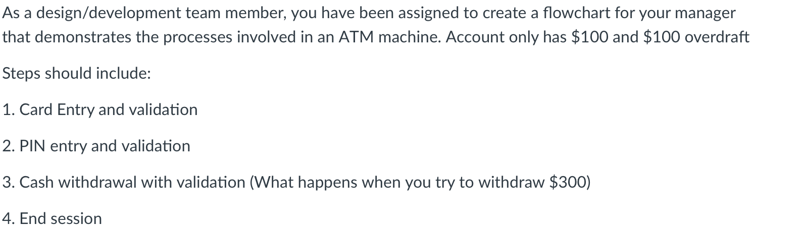 Solved As a design/development team member, you have been | Chegg.com