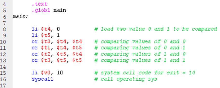 Solved text .globl main 4 5 6 main: 7 @ 9 10 11 12 # load | Chegg.com