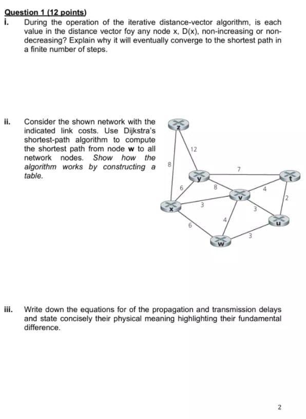 Solved Question 1 (12 points) During the operation of the | Chegg.com