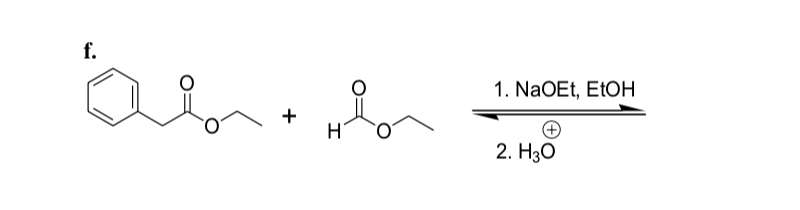Solved 1. NaOEt, EtOH 2. H30 | Chegg.com
