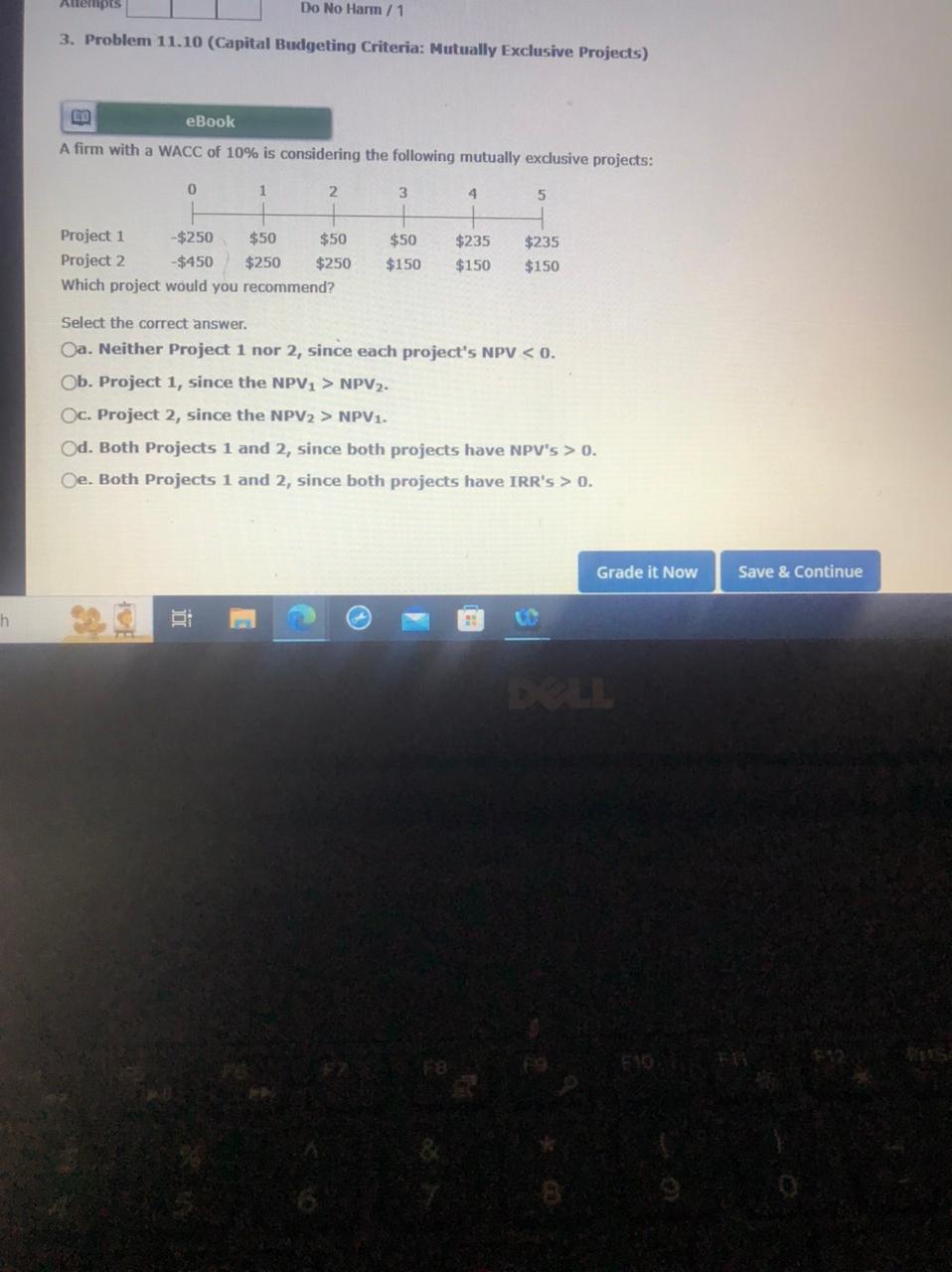Solved 3. Problem 11.10 (Capital Budgeting Criteria: | Chegg.com