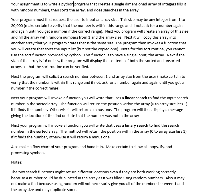 Solved Your Assignment Is To Write A Python Program That