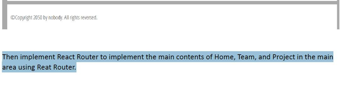 Solved **************************************React Router | Chegg.com