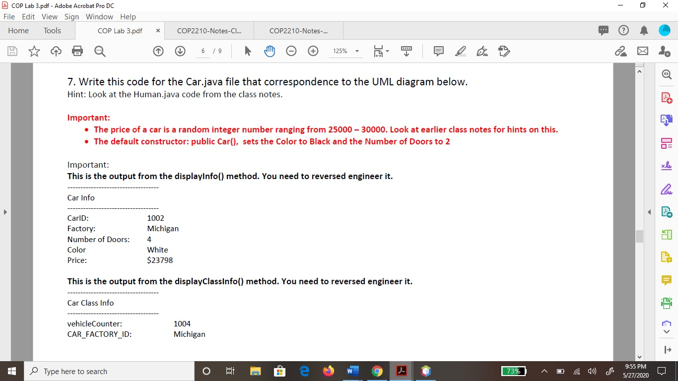 Solved COP2210_Lab3 Source Packages general Controller.java | Chegg.com
