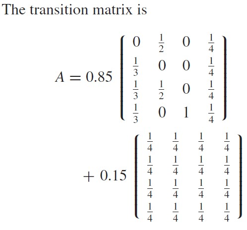 Solved Eigenvalues - Diagonalization - Consider a Web | Chegg.com