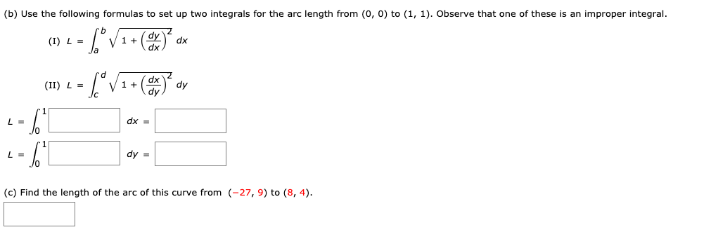 Solved (b) Use the following formulas to set up two | Chegg.com