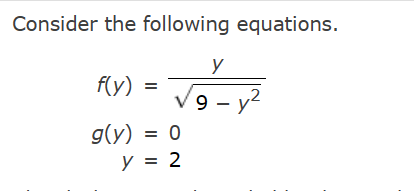 Solved Consider the following functions. | Chegg.com