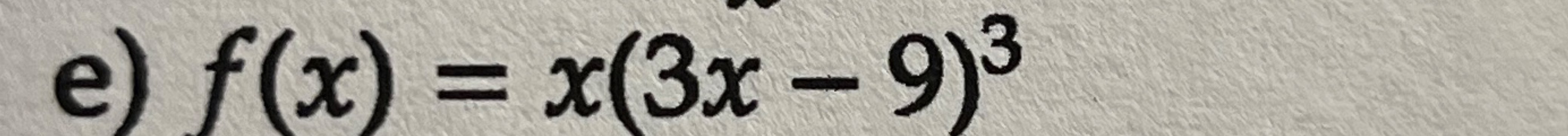 Solved find the derivative, include all steps | Chegg.com