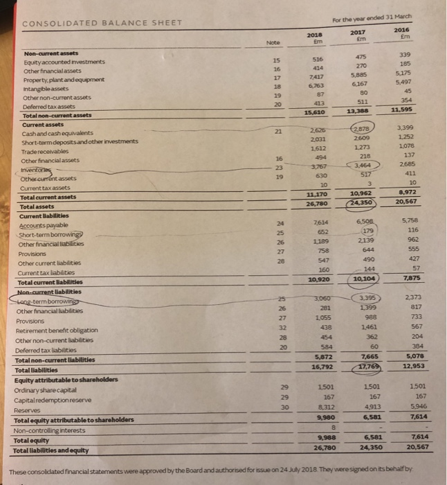 Solved Calculate net debt ratio, total debt ratio and stock | Chegg.com