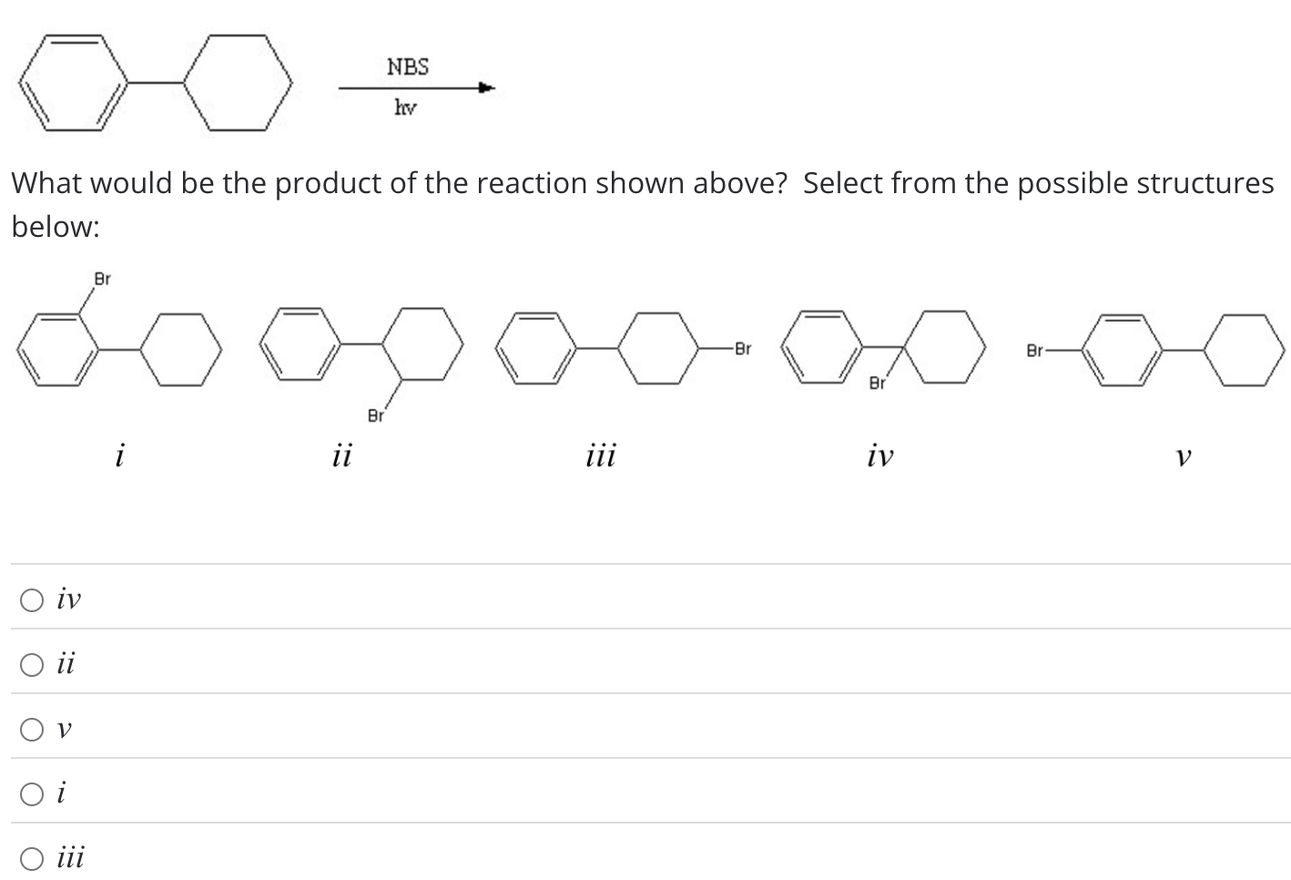 Solved What would be the product of the reaction shown | Chegg.com