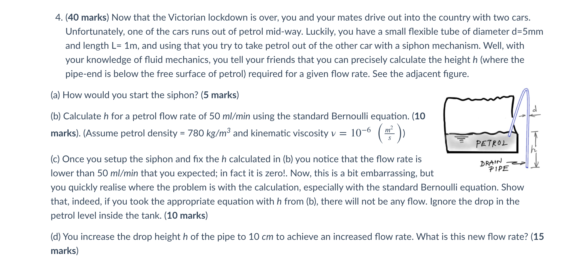 Solved 4. (40 marks) Now that the Victorian lockdown is | Chegg.com