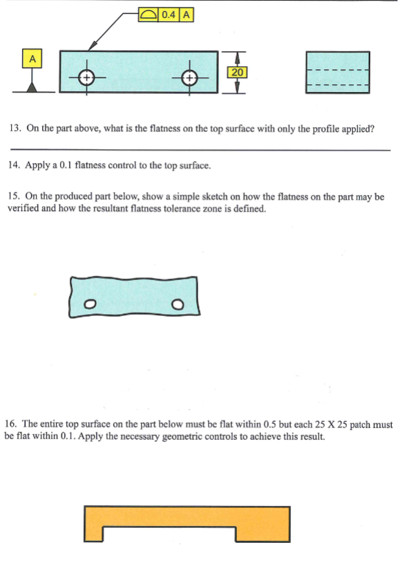 Solved 13. On the part above, what is the flatness on the | Chegg.com