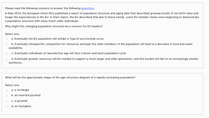 Solved Please read the following scenario to answer the | Chegg.com