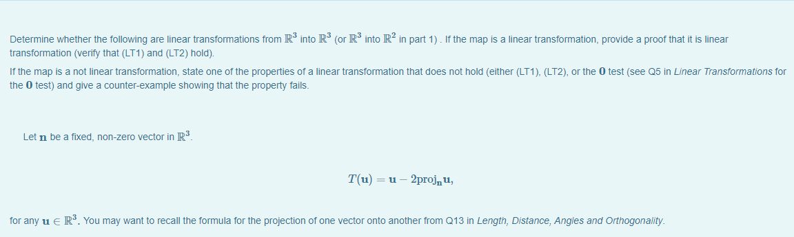 Solved Determine whether the following are linear | Chegg.com