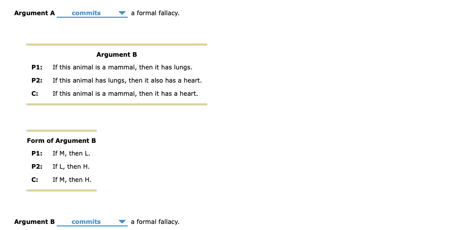Consider the following arguments, given along with | Chegg.com