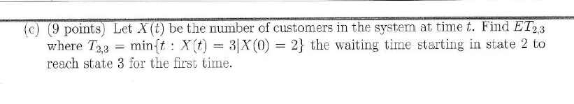 Solved 2. (25 points) Consider an M/M/2 queueing system with | Chegg.com
