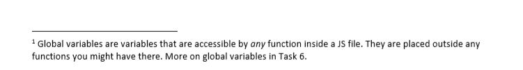 Solved Task 3. Edit task3.html and tasks.js (1) Link your | Chegg.com