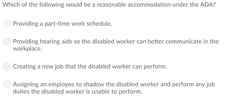 Solved Which of the following would be a reasonable | Chegg.com