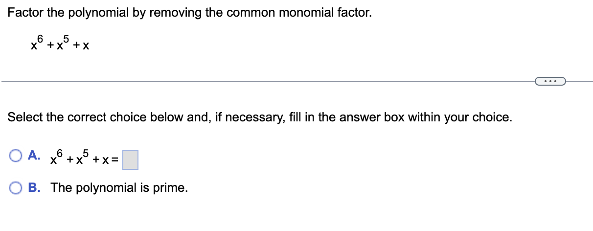 Solved Factor the difference of two cubes. x3−64 Select the | Chegg.com