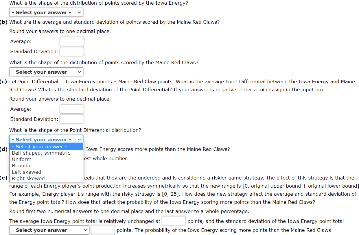 Solved (Select your answer) options are the same for | Chegg.com